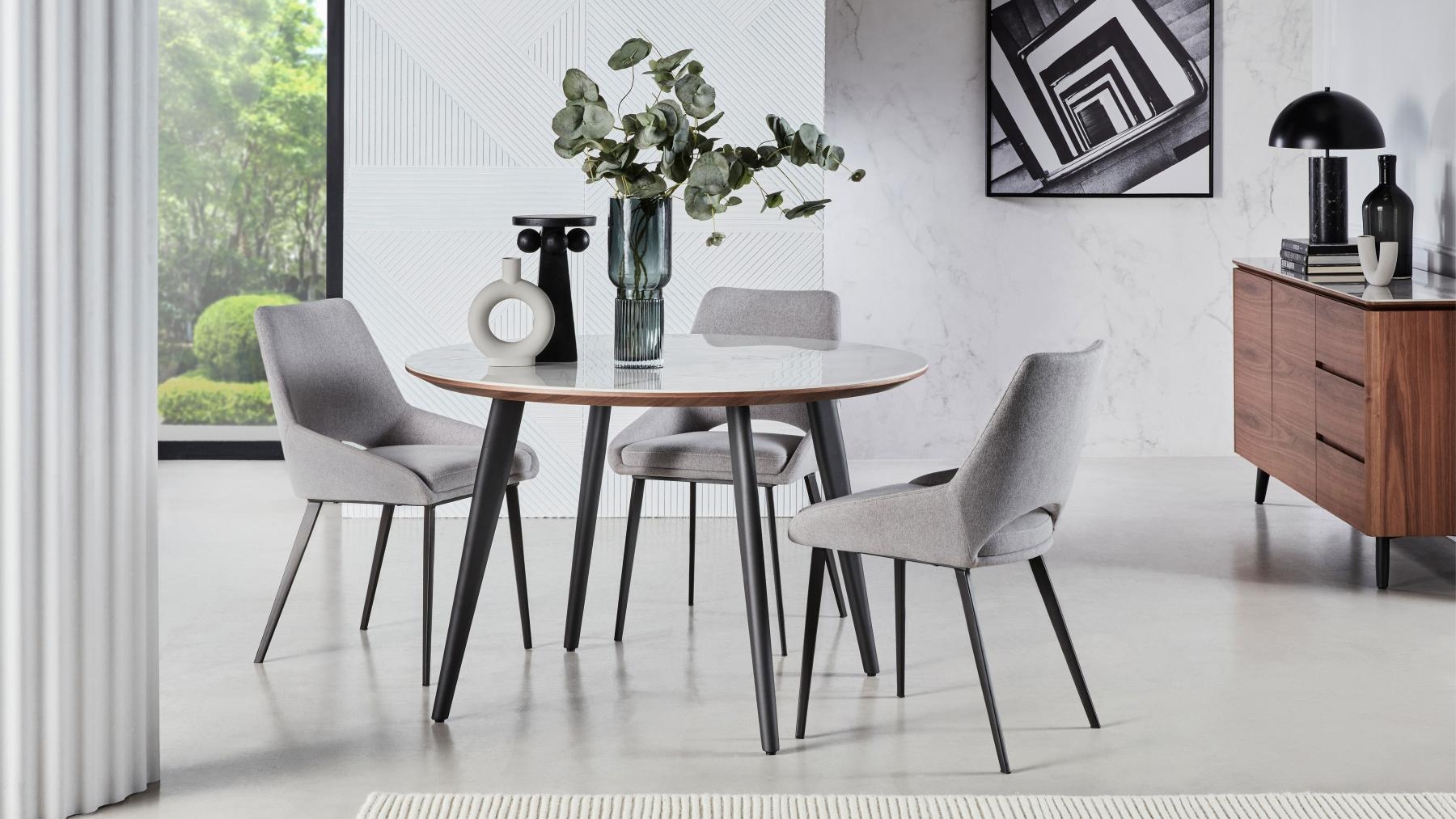 Coco 115cm Round Dining Table | Domayne