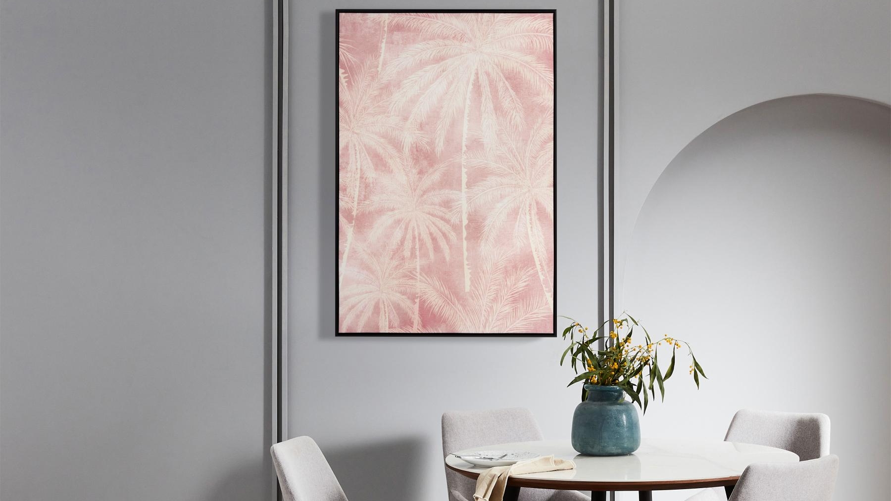 Pink Season Wall Art | Domayne