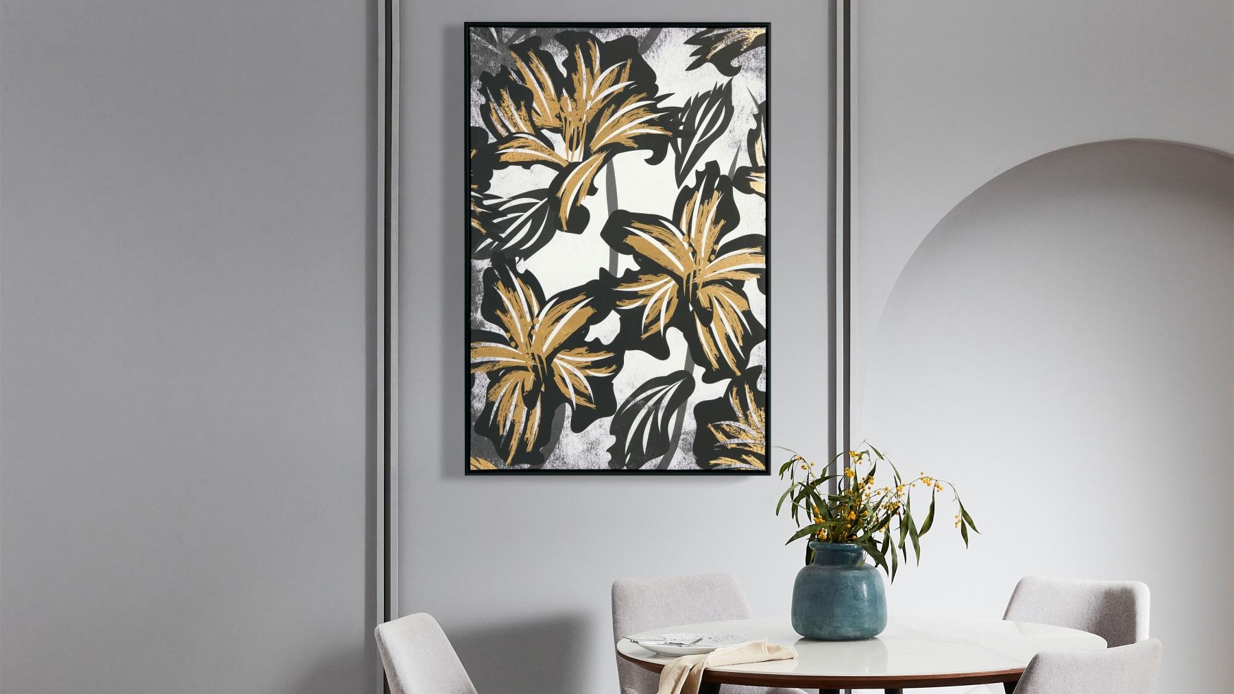 Fleur D'or Wall Art | Domayne