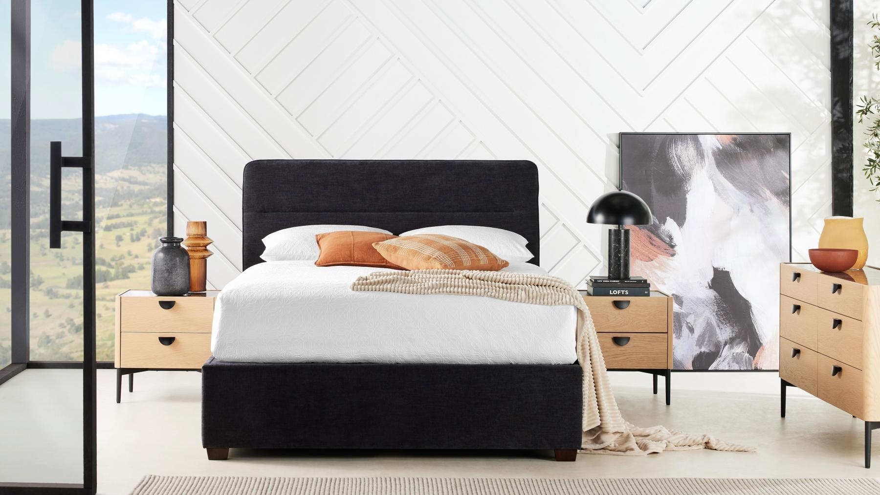 Shape Parallel Gaslift Bed | Domayne