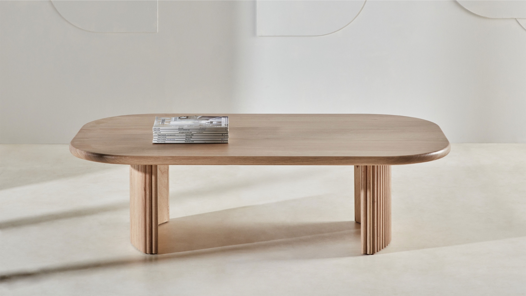Saxon Rectangle Coffee Table | Domayne