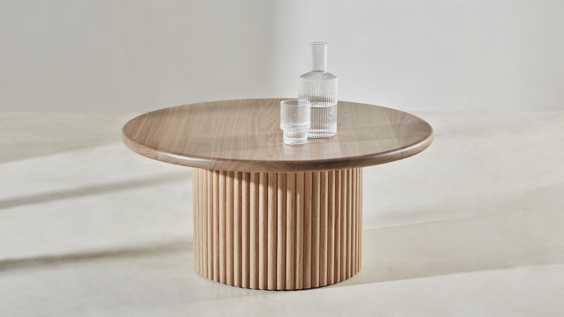 Saxon Round Coffee Table | Domayne
