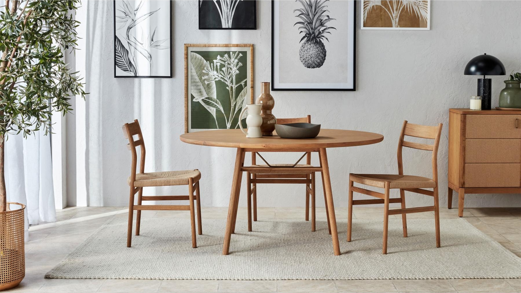 Arne Round Dining Table | Domayne