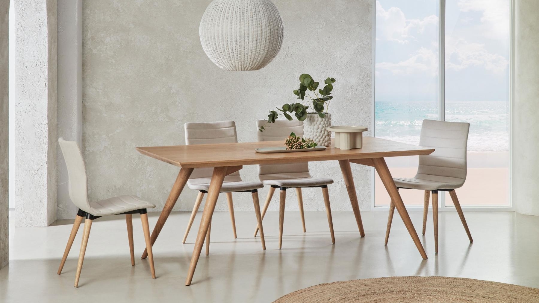 Marli Rectangular Dining Table | Domayne