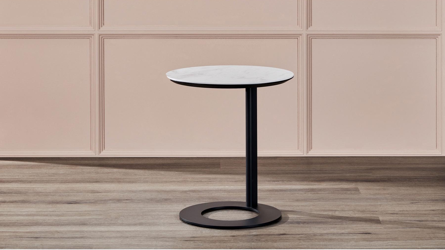 Coco Bedside Table with Metal Base | Domayne