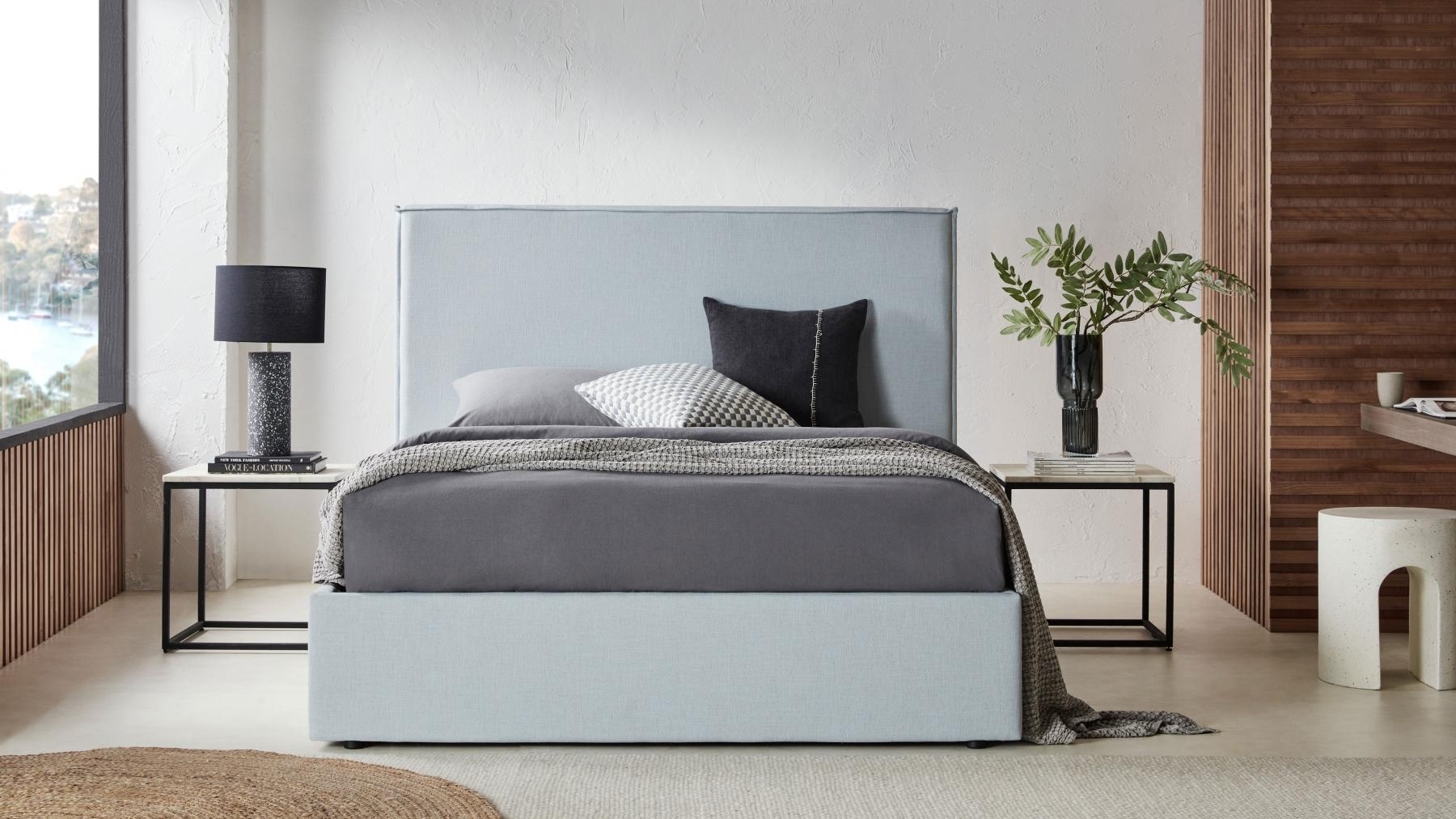 Morris Slimline Bed | Domayne
