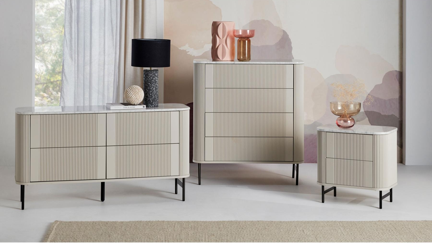 Valen 4-Drawer Dresser | Domayne