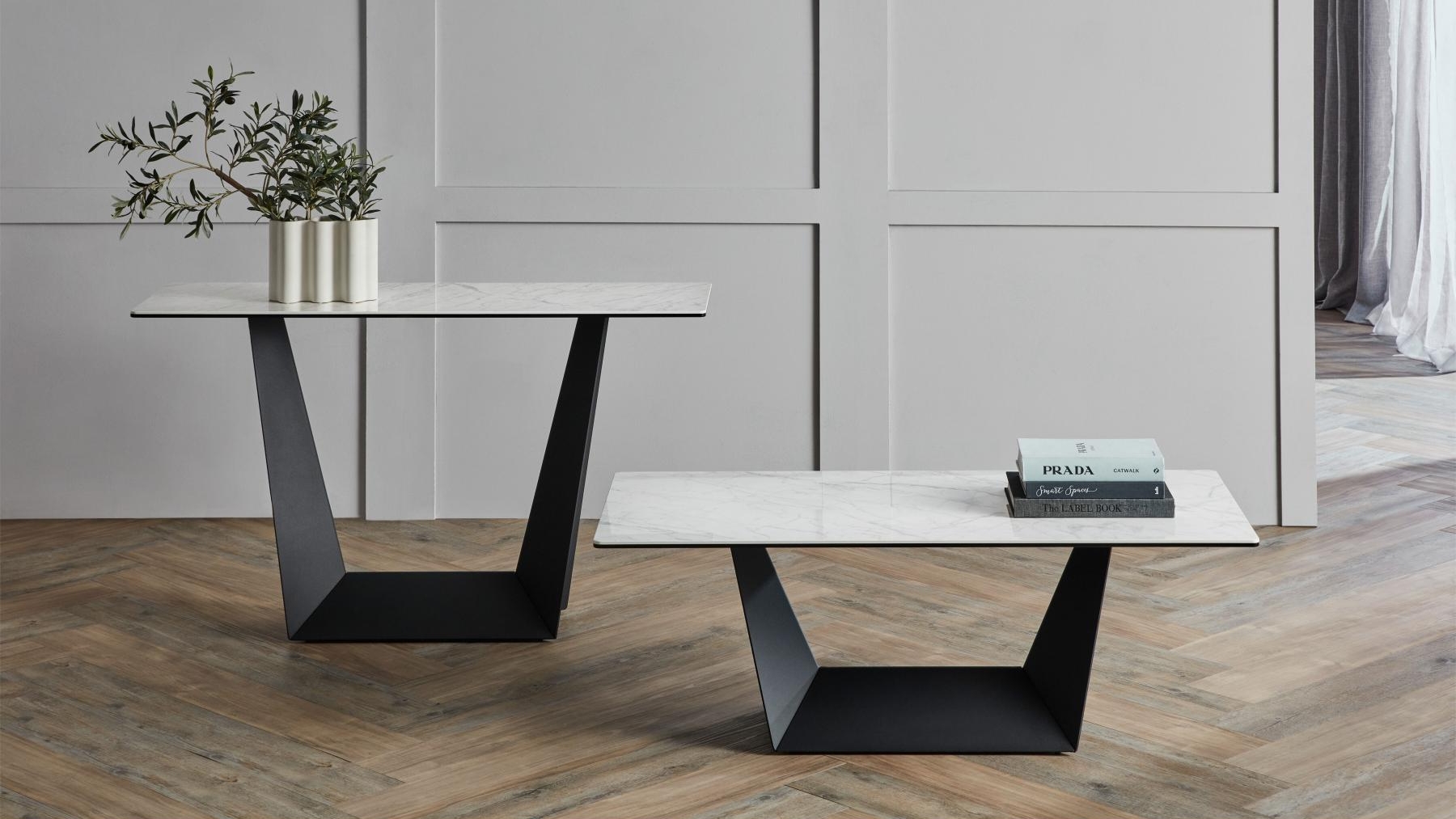 Albon Console Table - White | Domayne