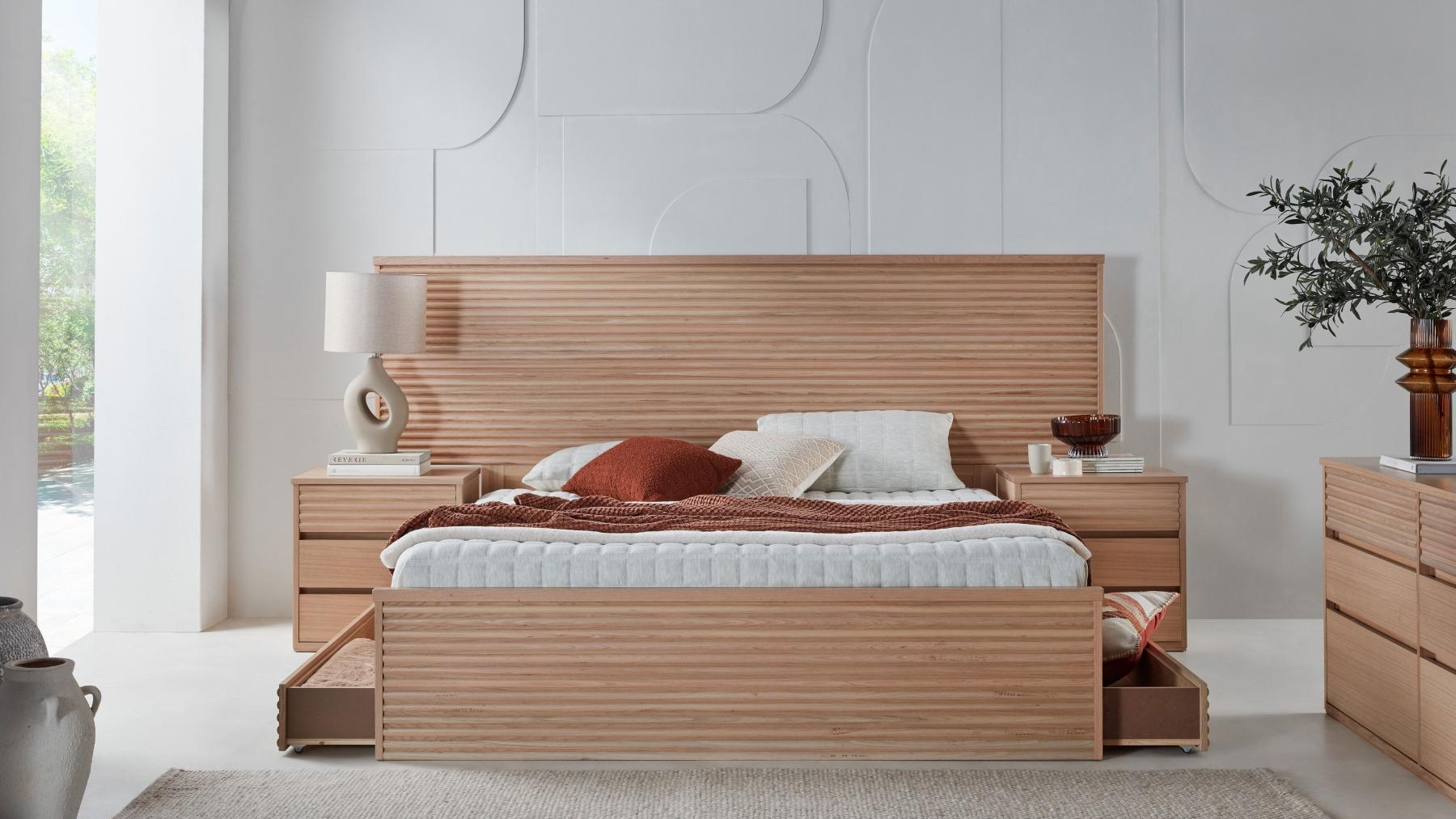 Raphael Extended Bed | Domayne