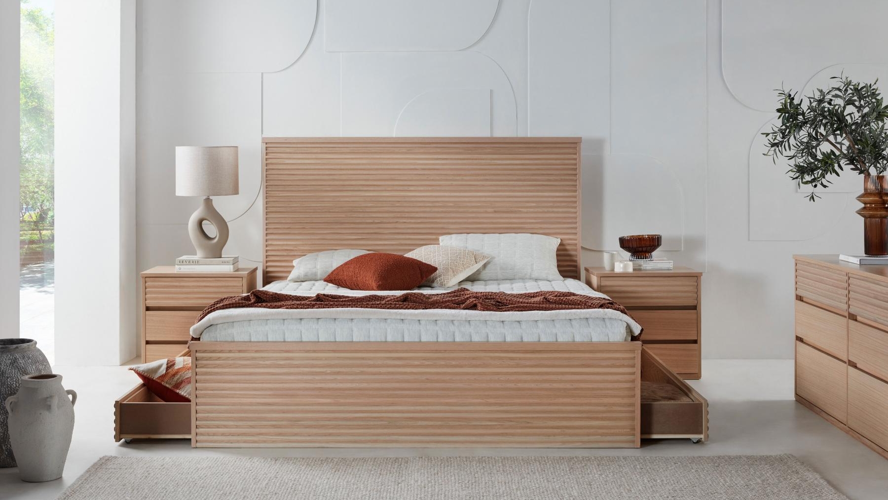 Raphael Standard Bed | Domayne