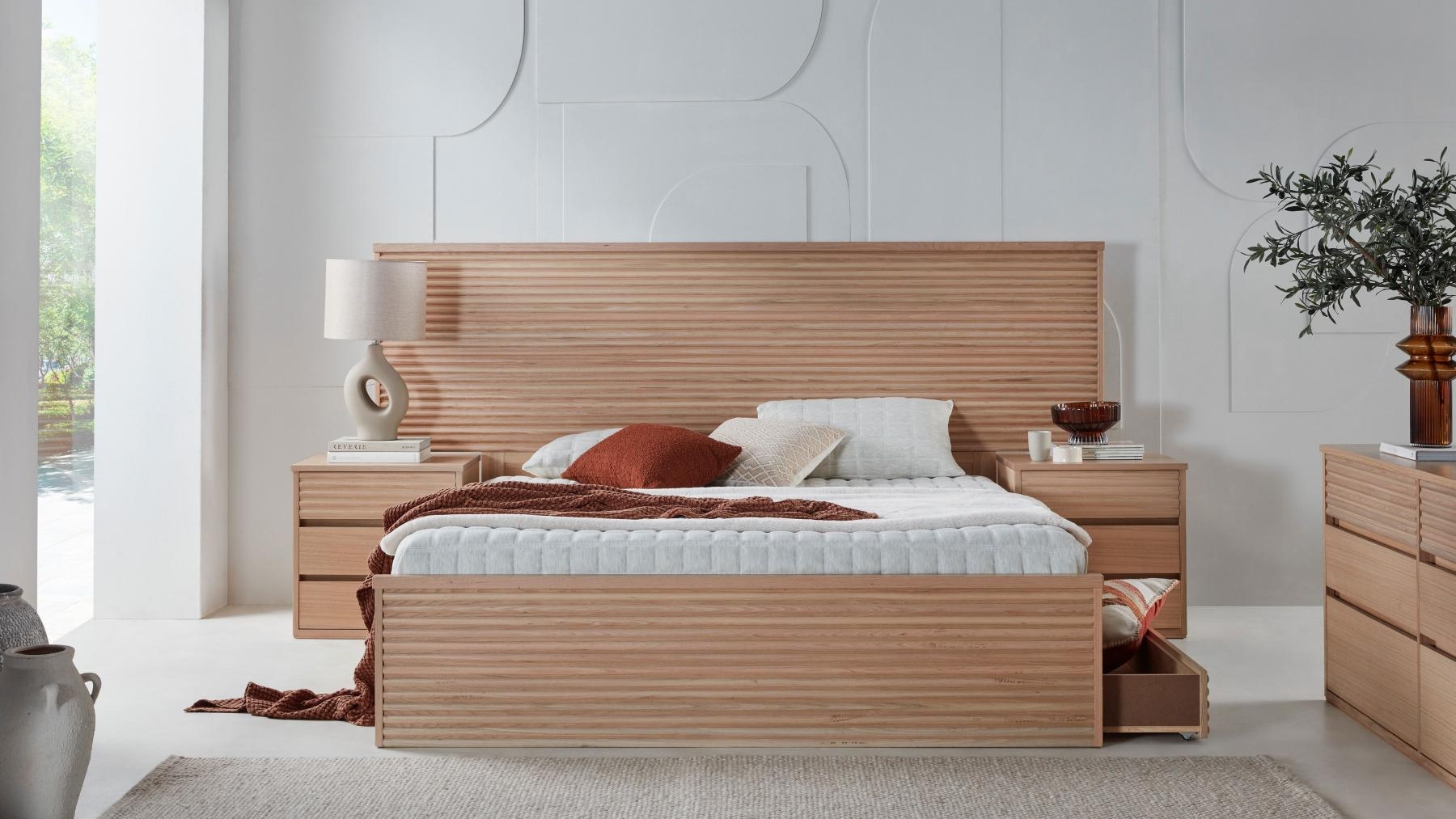 Raphael Extended Bed | Domayne