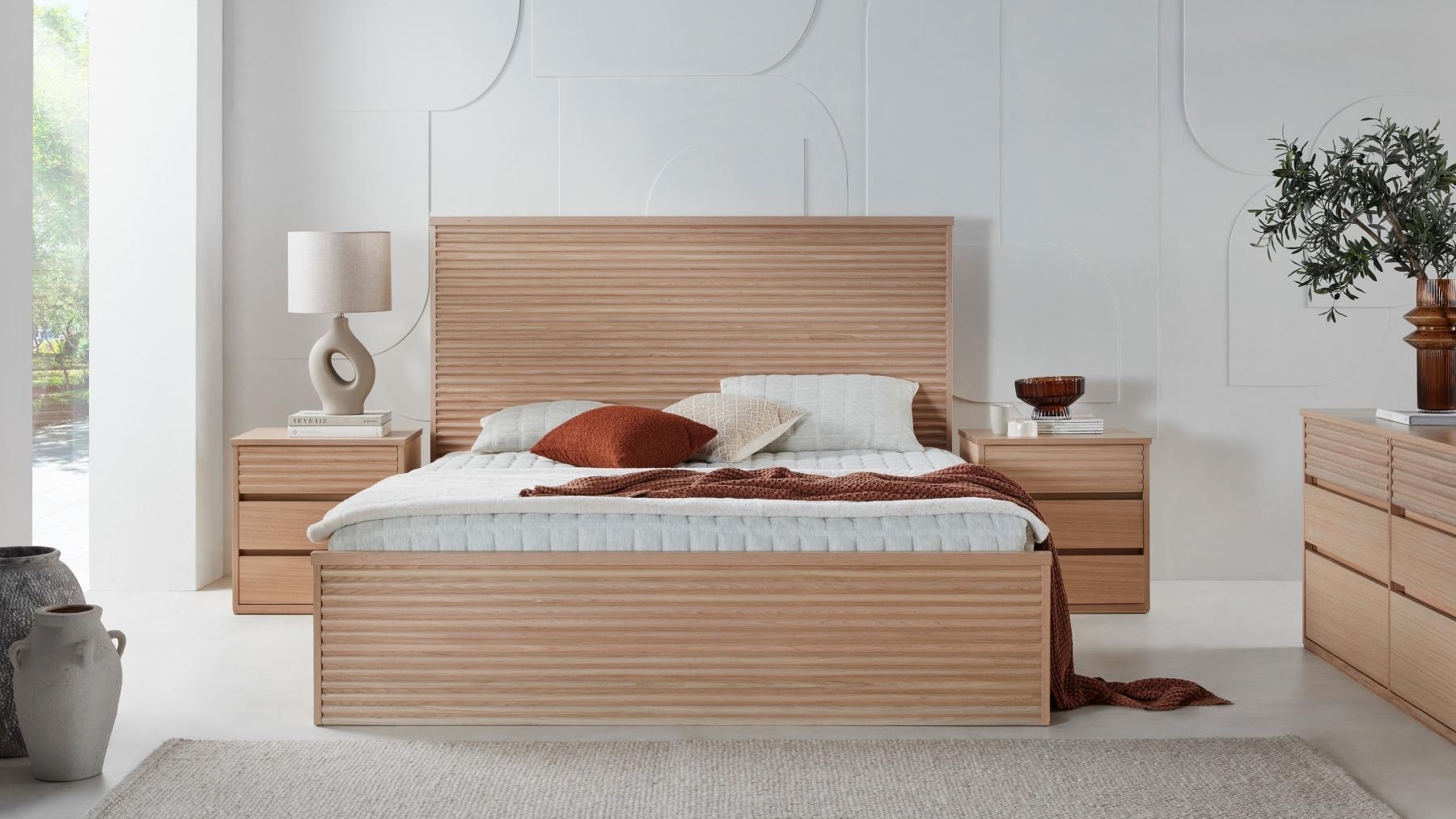 Raphael Standard Bed - Double | Domayne