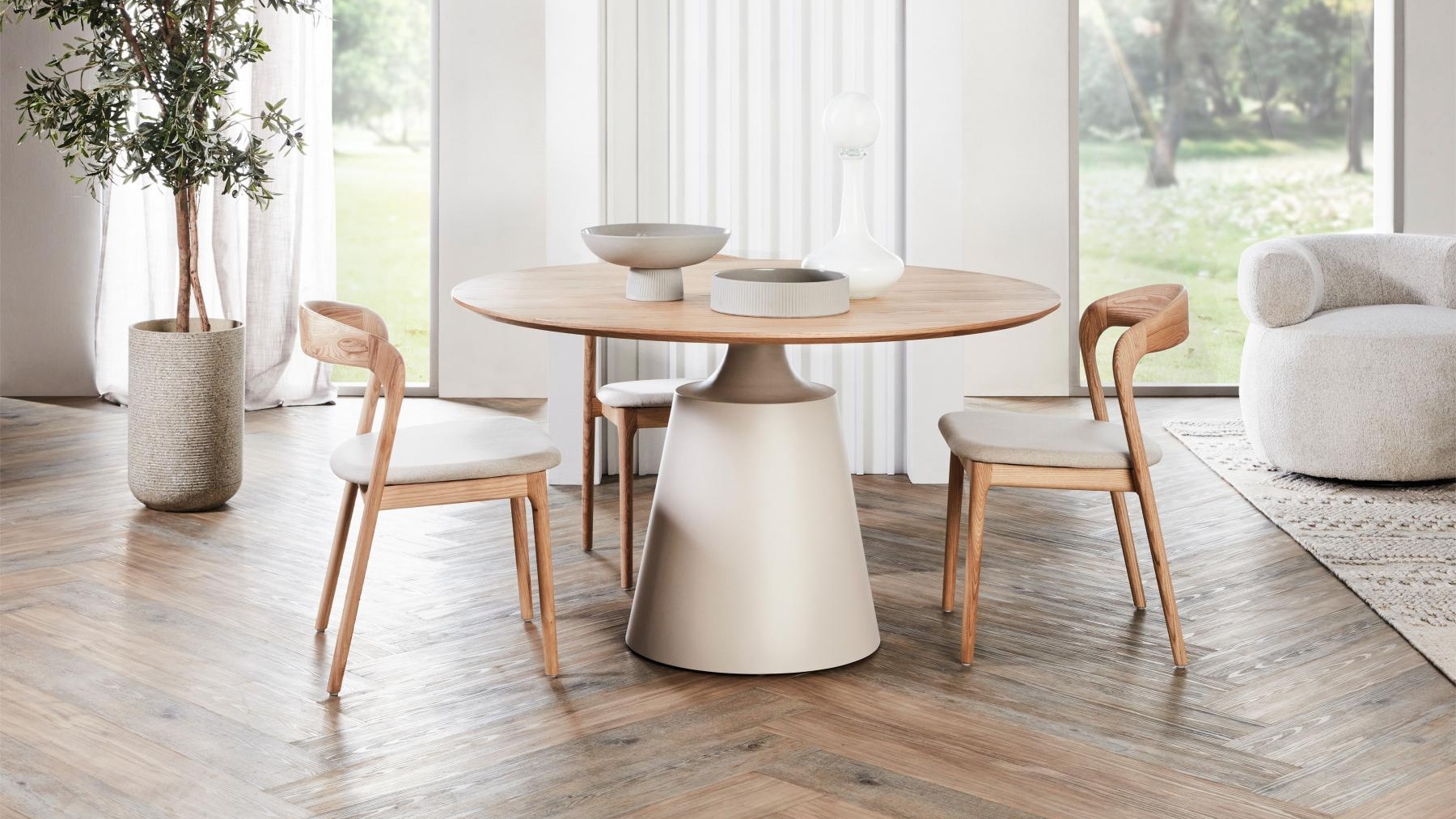 Dining Tables | Round, Extendable, Marble, Wood | Domayne