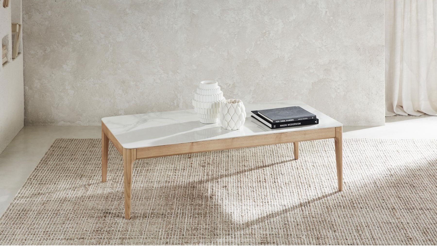 Avila Rectangular Coffee Table | Domayne