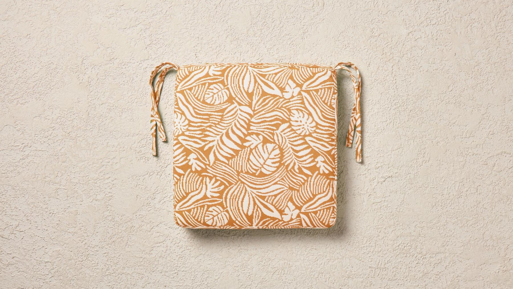 Palm Cove Mccrae Outdoor Chair Pad in Orange | Domayne