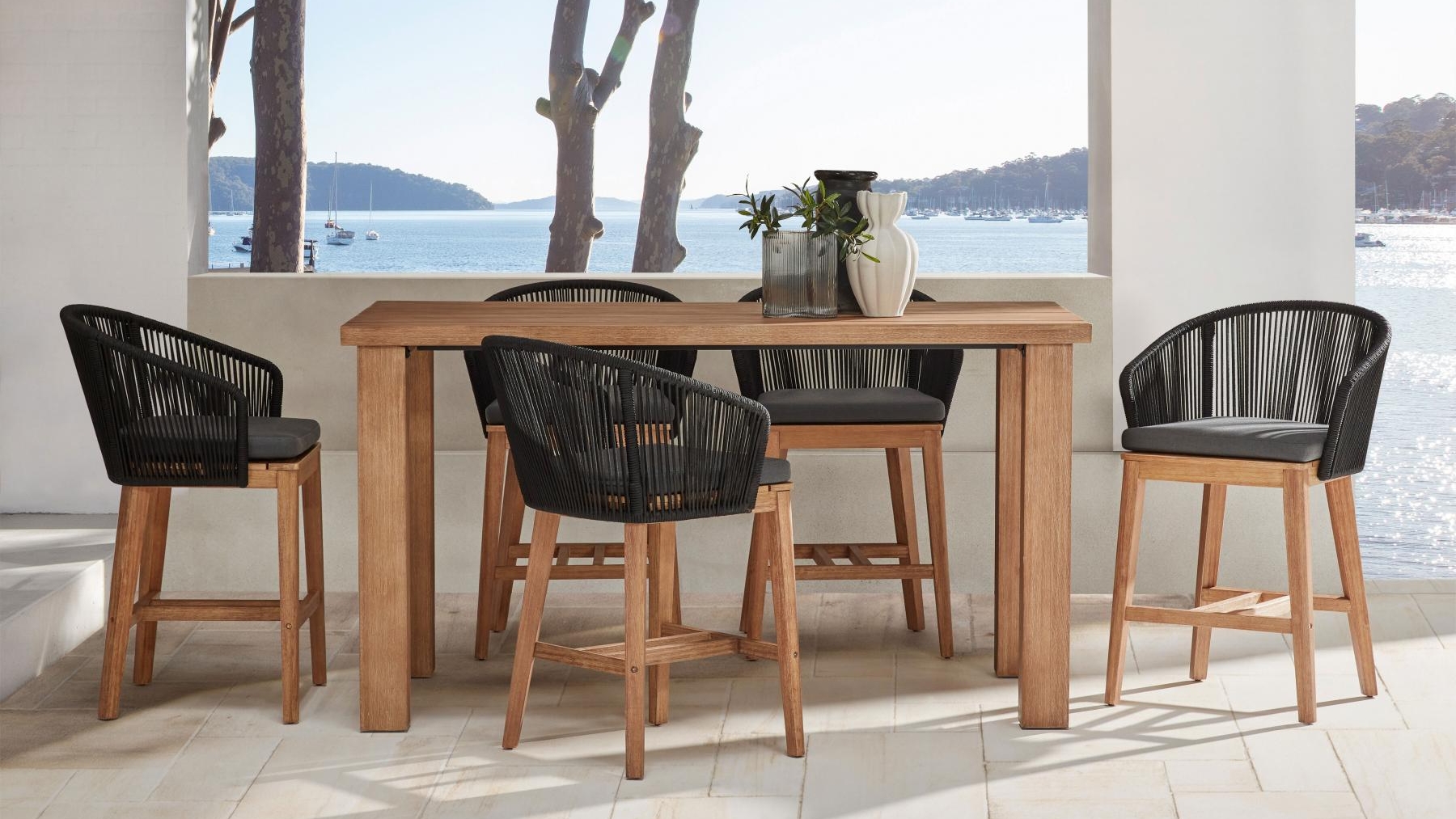 Monument Outdoor Bar Table | Domayne