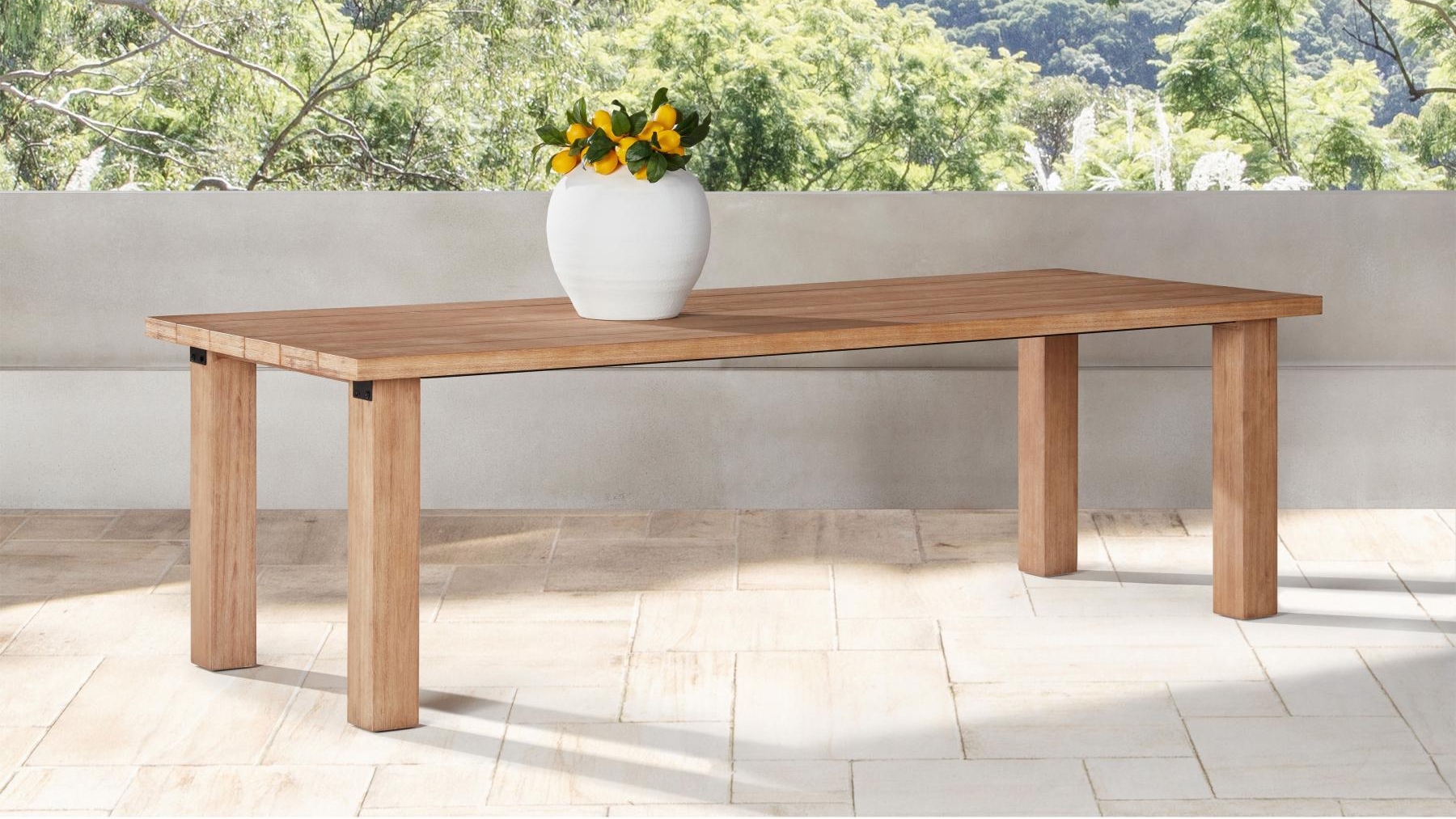 Monument Outdoor Dining Table | Domayne