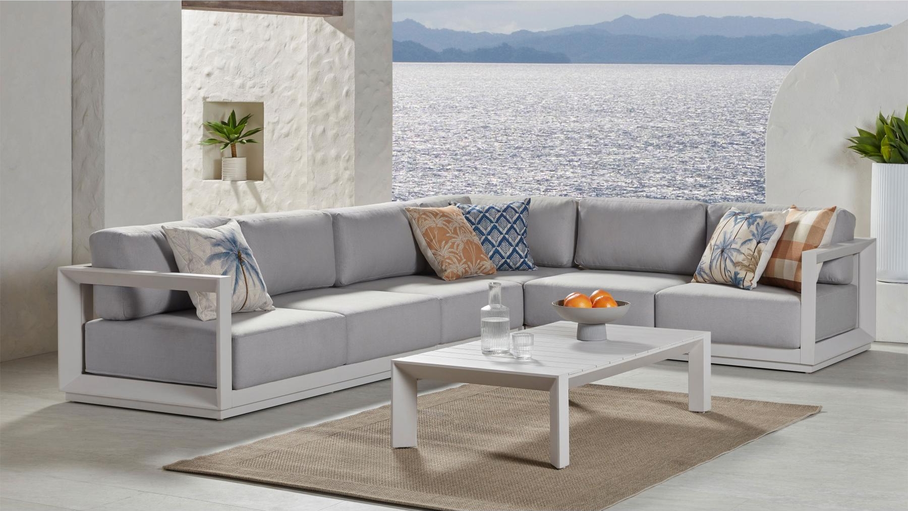 Bellevue Outdoor 5-Piece Modular Setting | Domayne