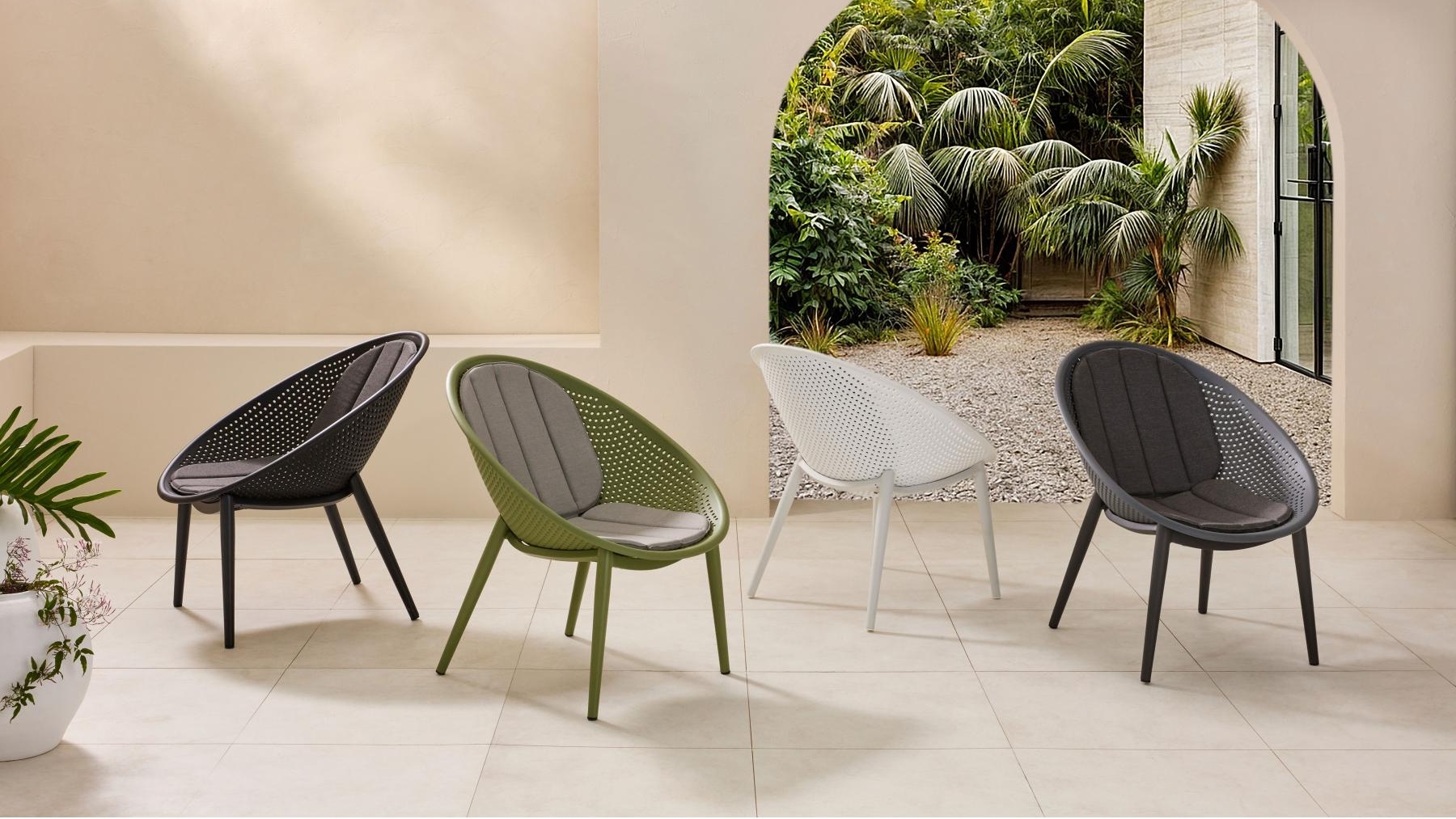 Pilot Outdoor Balcony Chair | Domayne