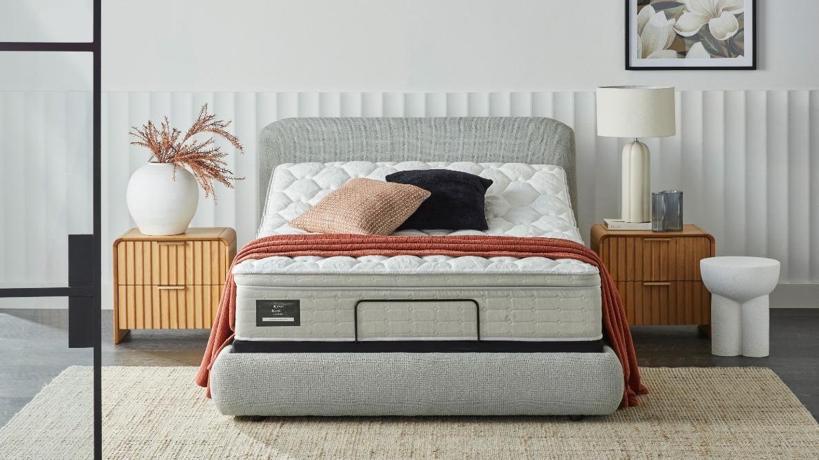 King Koil Esperance Limited Edition Medium Mattress + A.H. Beard Renew ...