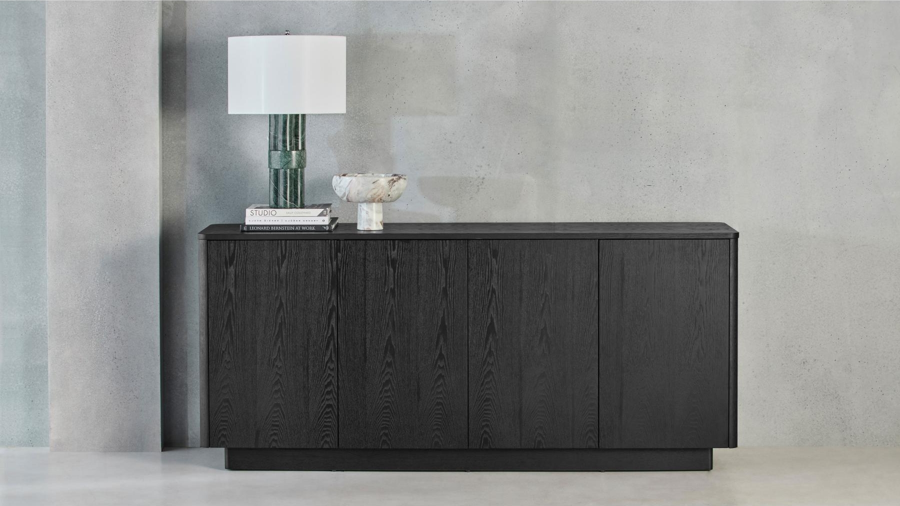 Blair Buffet in Black | Domayne