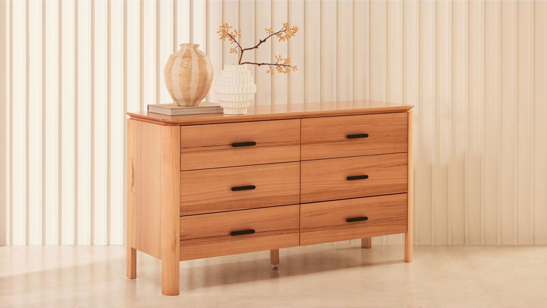 Ledge 6-Drawer Dresser | Domayne