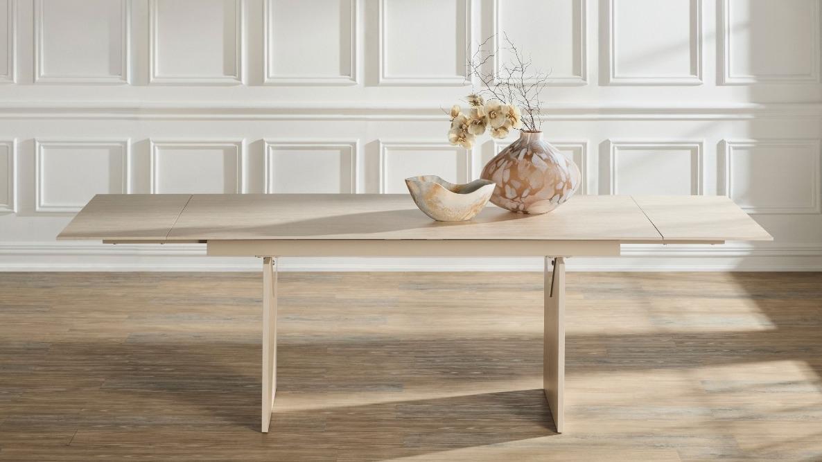 Nero Extension Dining Table | Domayne