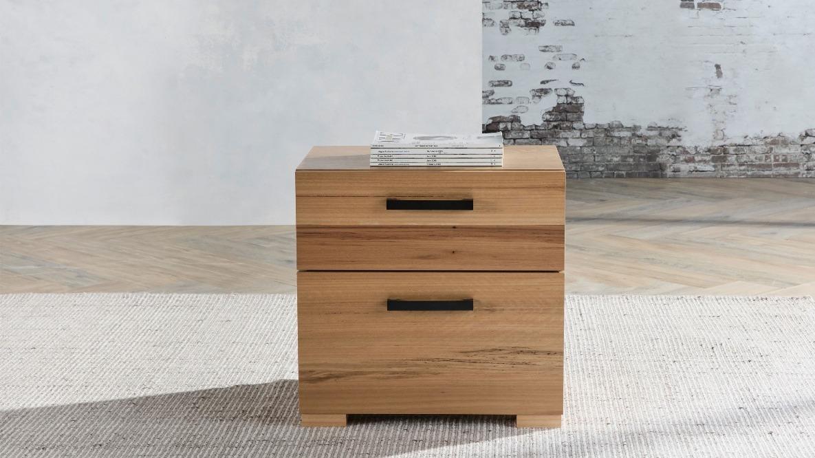 Baxter 2-Drawer Bedside Table | Domayne