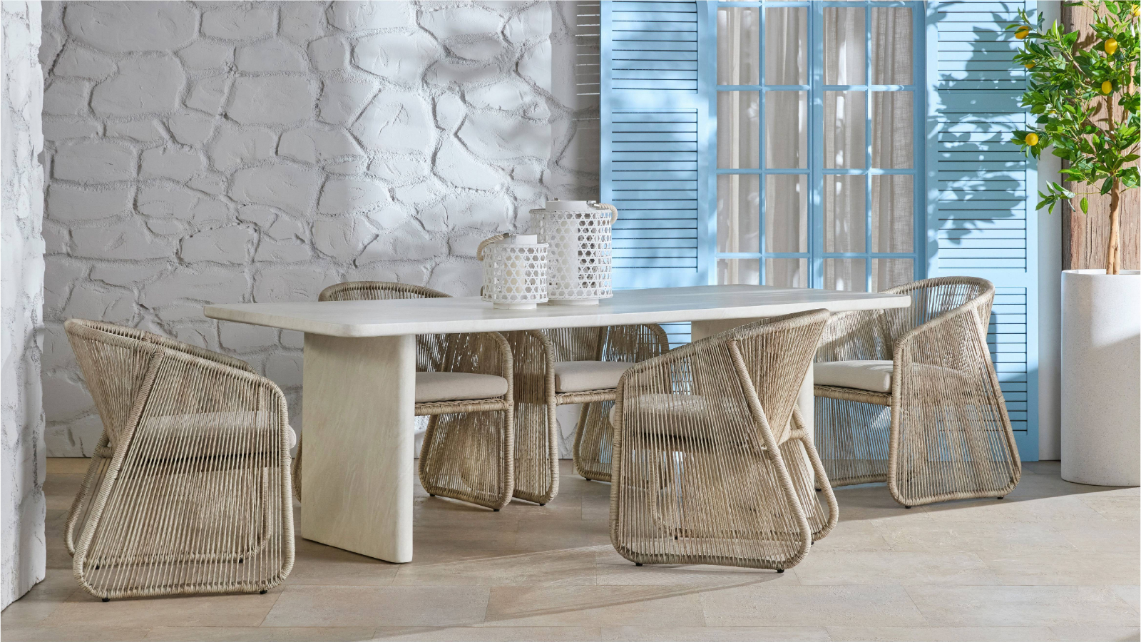 Sonoma Outdoor Dining Table | Domayne