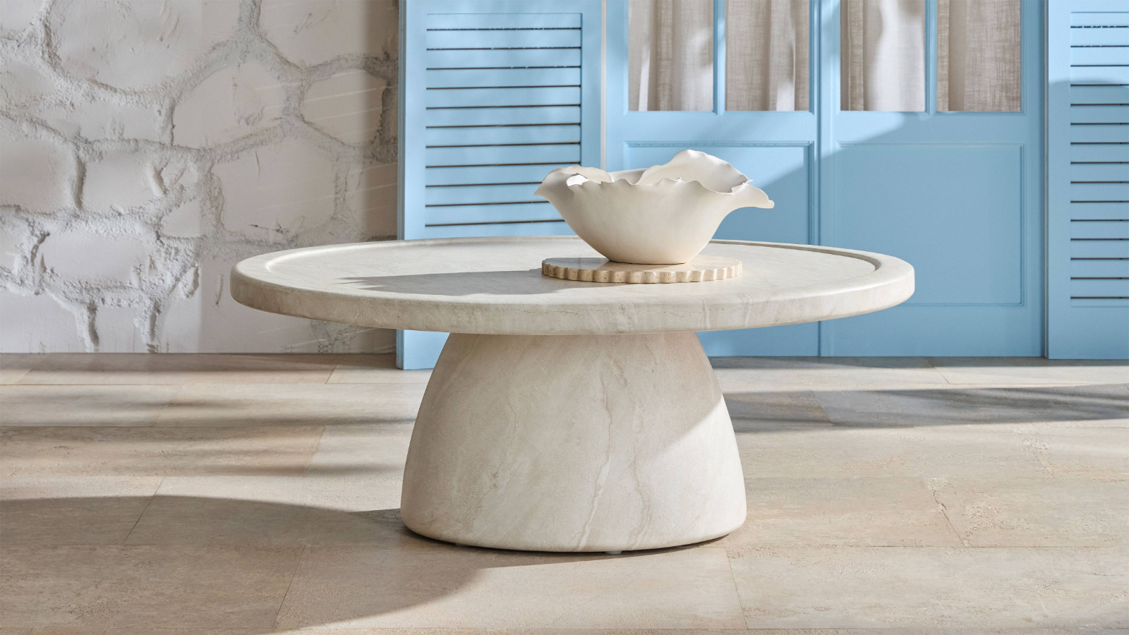 Sonoma Outdoor Round Coffee Table | Domayne