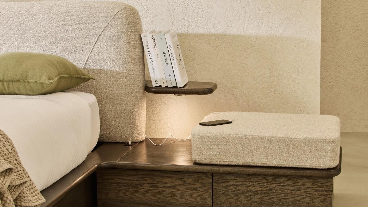 Pebble Bed Frame | Domayne