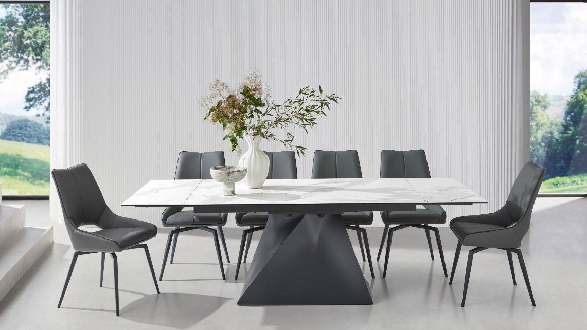 Vienna Rectangular Extension Dining Table | Domayne
