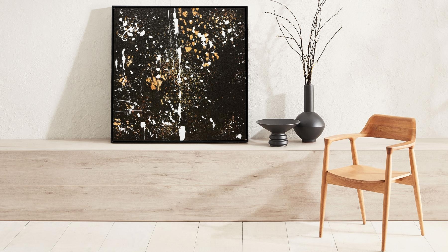 Kilbra Abstract Print with Black Frame | Domayne