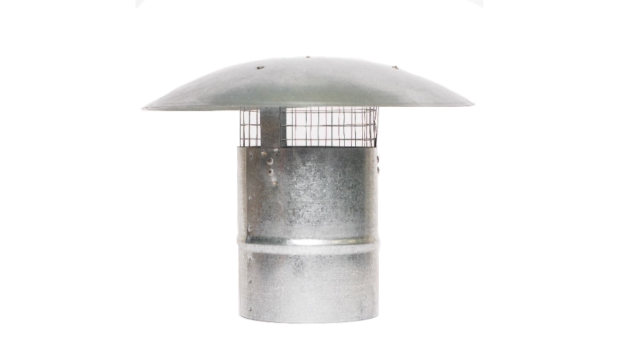 Sirius 12.5cm Galvanised Steel Roof Cowl | Domayne
