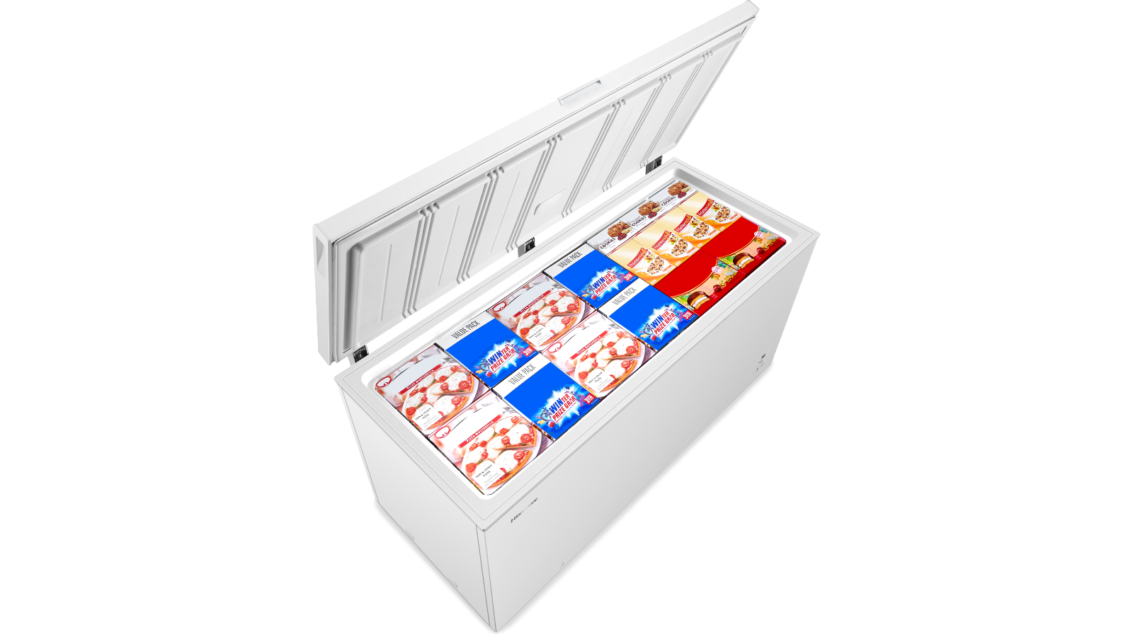 Hisense 500L Hybrid Chest Freezer - White | Domayne