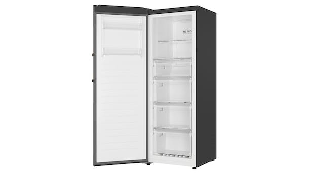 Haier 285L Vertical Freezer - Black | Domayne