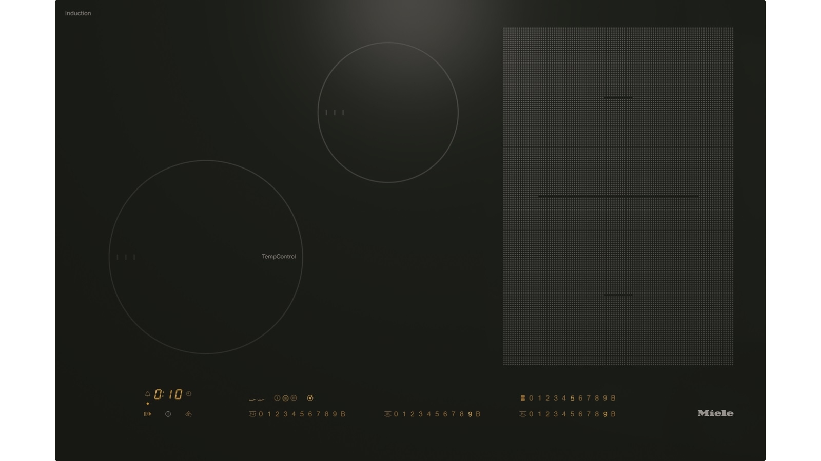 Miele KM 7684 FL 916mm Induction Cooktop | Domayne