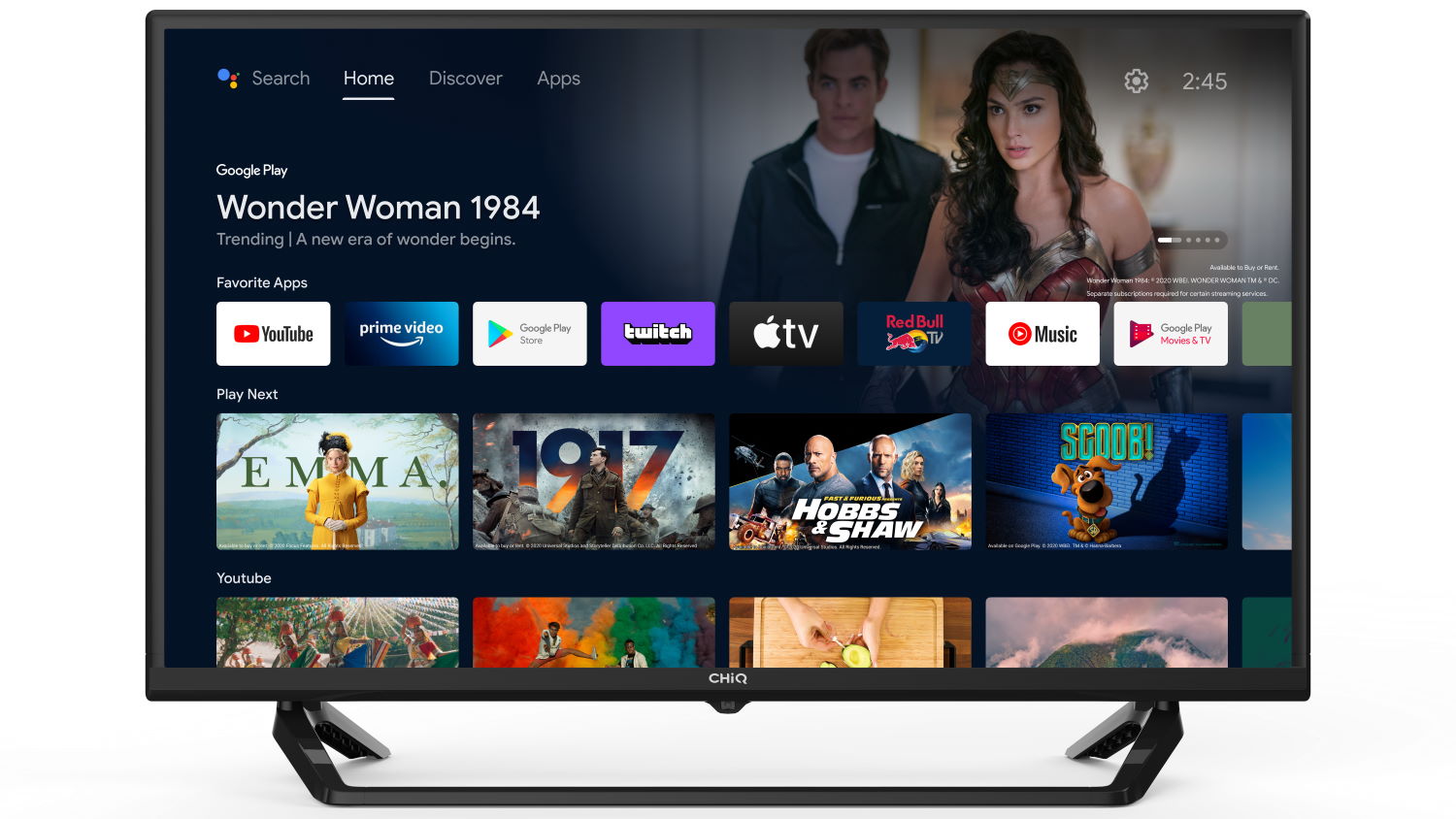 CHiQ 32-inch D6C HD LED Android TV | Domayne