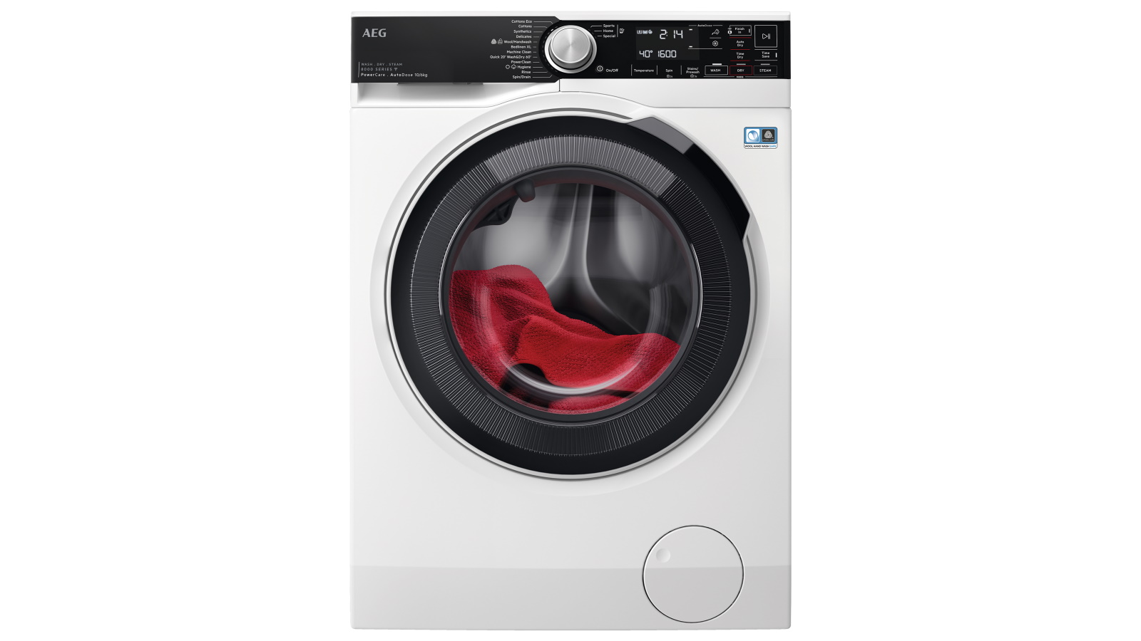 AEG 10kg/6kg AutoDose Front Load Washer Dryer Combo | Domayne