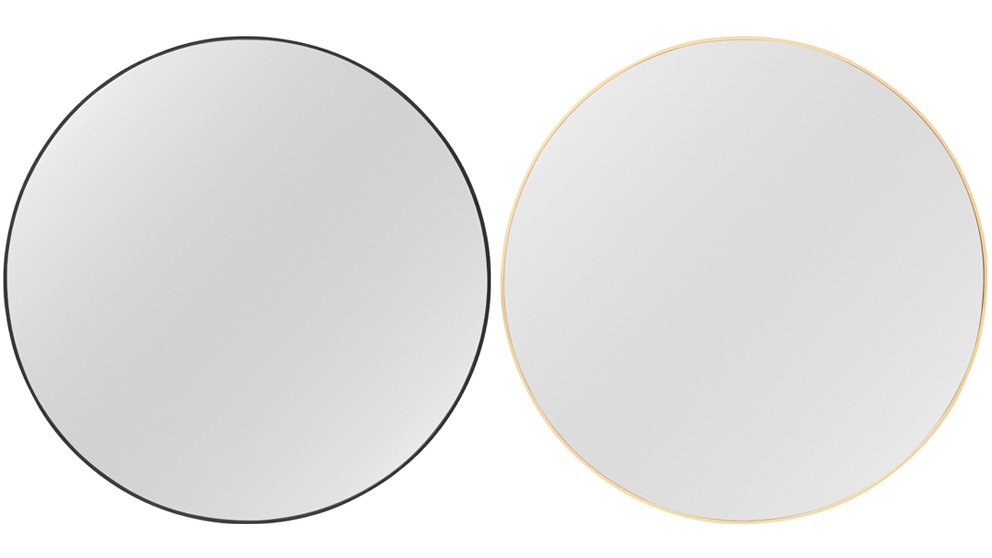 Marcus Round Mirror | Domayne