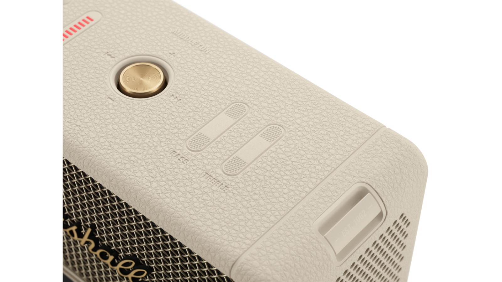 Marshall Middleton Bluetooth Speaker - Cream | Domayne