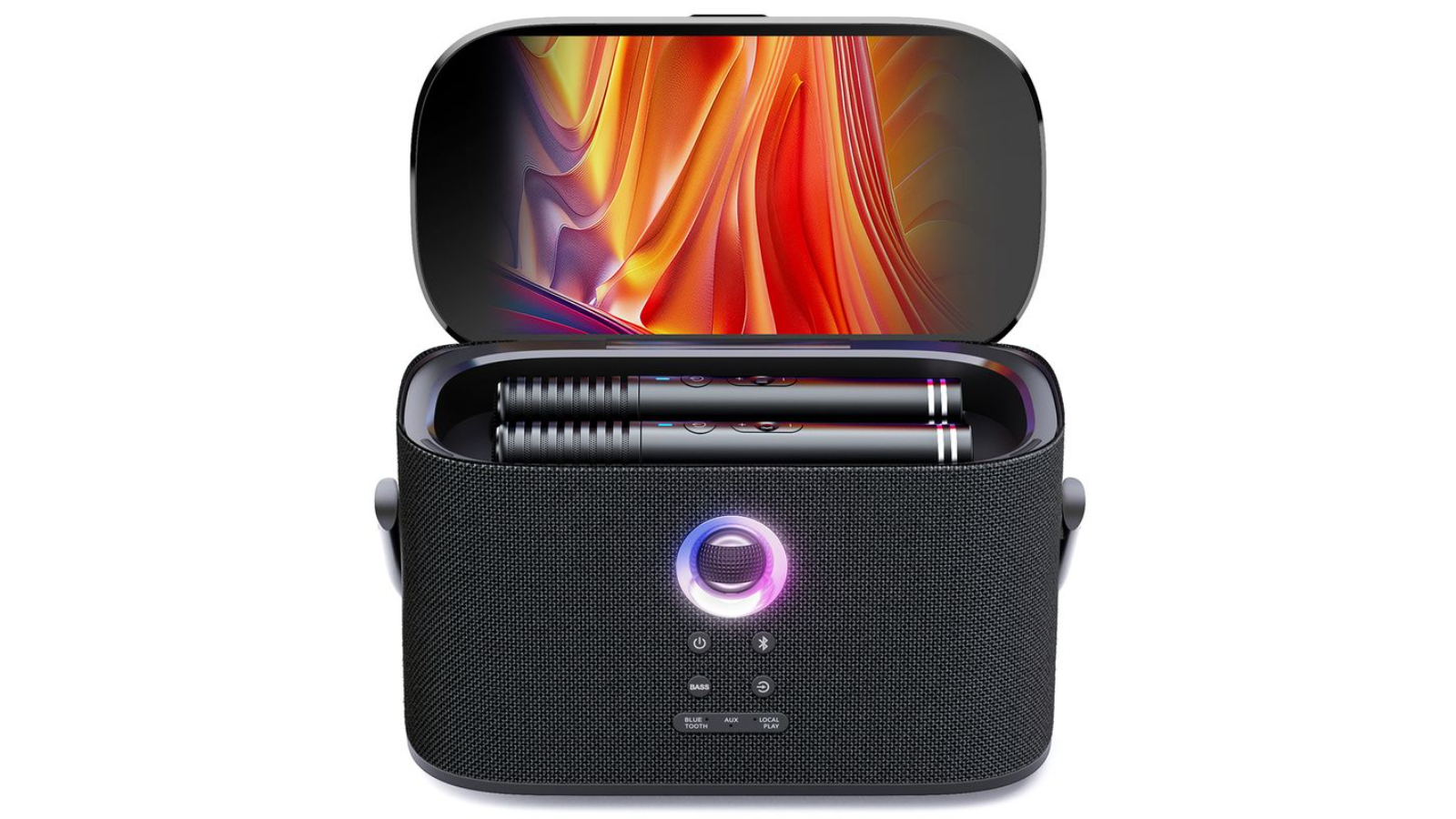 Ikarao Shell S2 Portable 140W Karaoke Speaker with 8inch TouchScreen ...