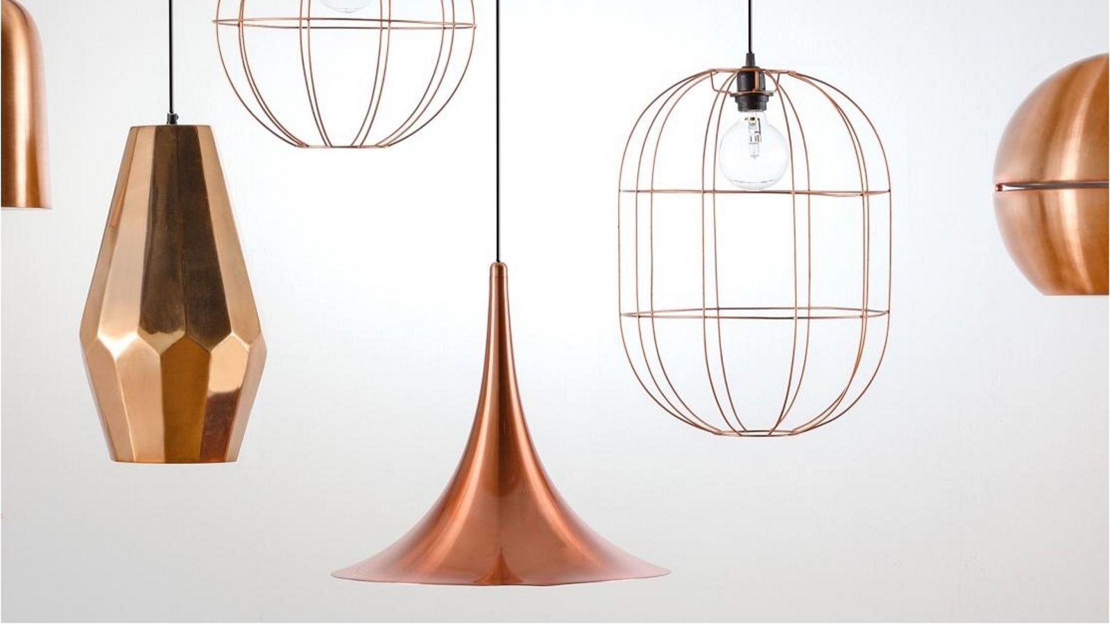 Mink Pendant Light - Copper | Domayne