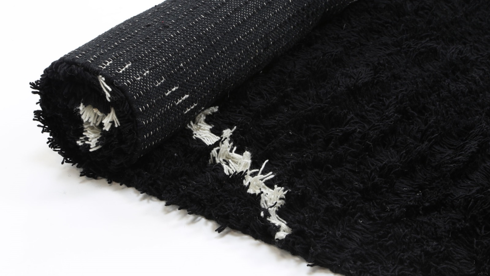 Noir Vein Black Rug | Domayne