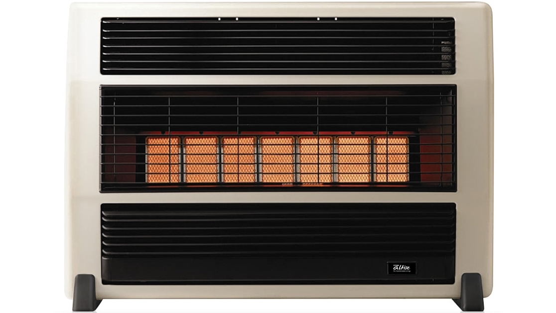 Omega Altise Brigadier 25MJ Natural Gas Radiant Convection Heater ...