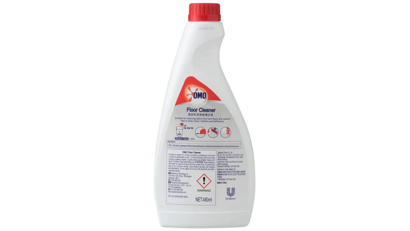 Roborock Omo Floor Cleaner Fluid - 480ml | Domayne