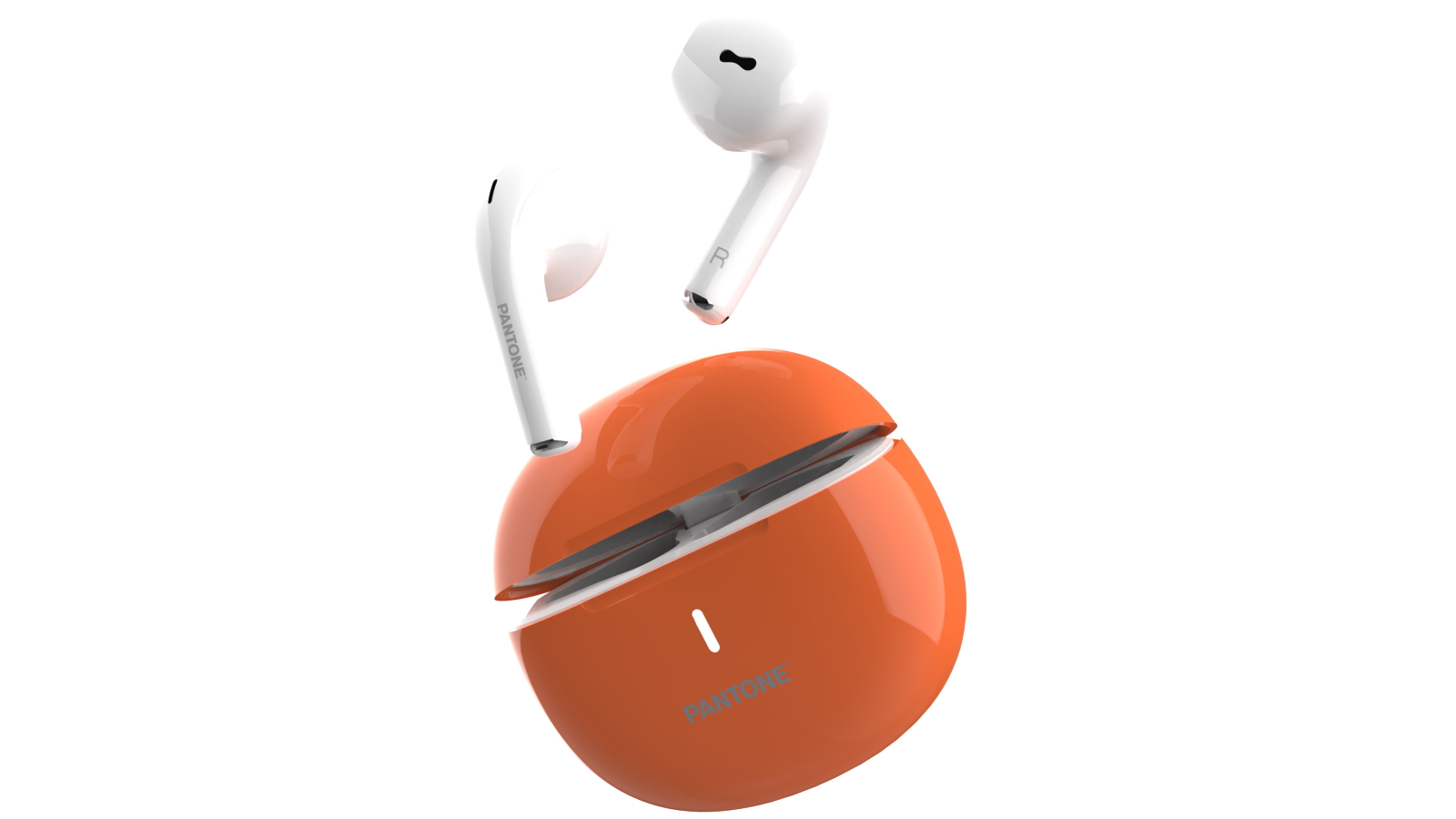 Pantone True Wireless Earbuds - Orange | Domayne