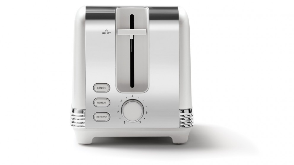 Sunbeam Chic Collection Breakfast Kettle and Toaster Pack - White | Domayne