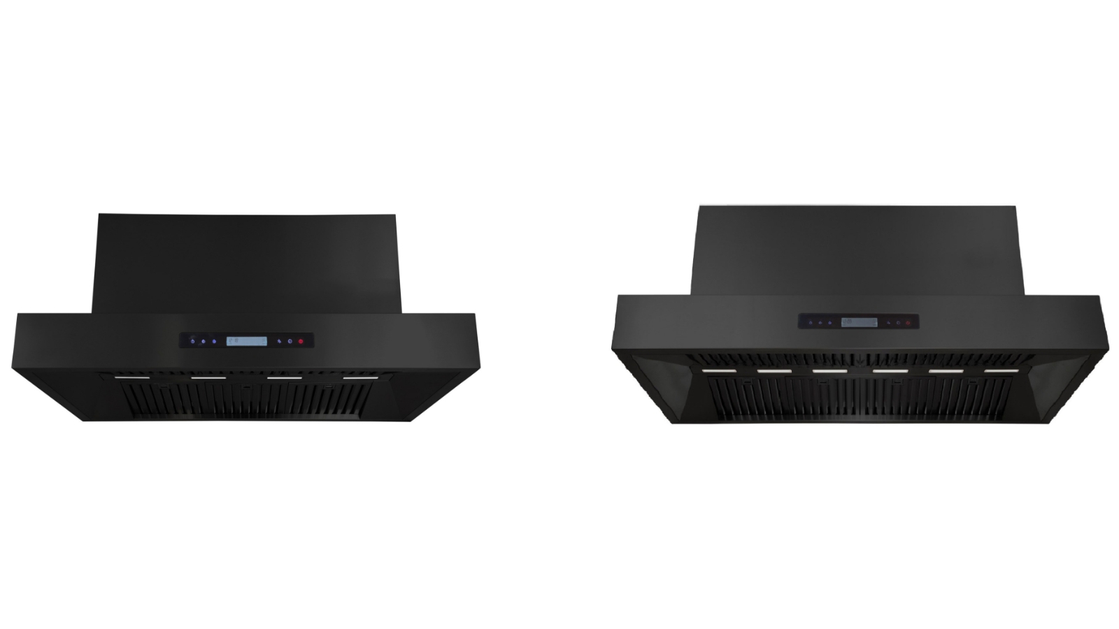 Excelsior Black Outdoor Rangehood | Domayne