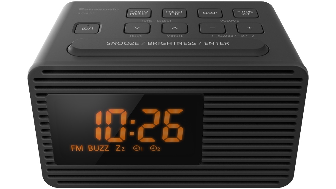 Panasonic RC-800 Portable Clock Radio | Domayne